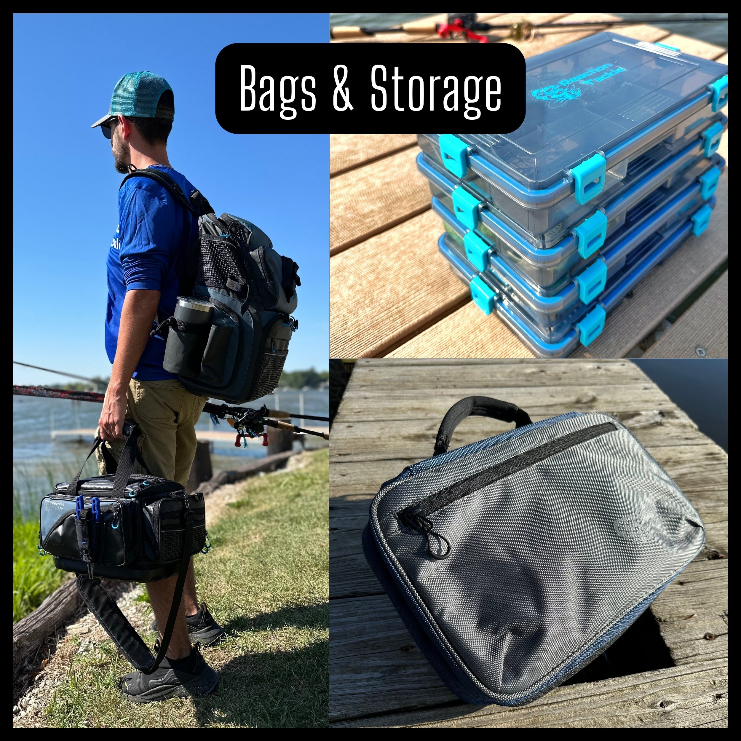 Tackle Bags and Storage | Reaction Tackle