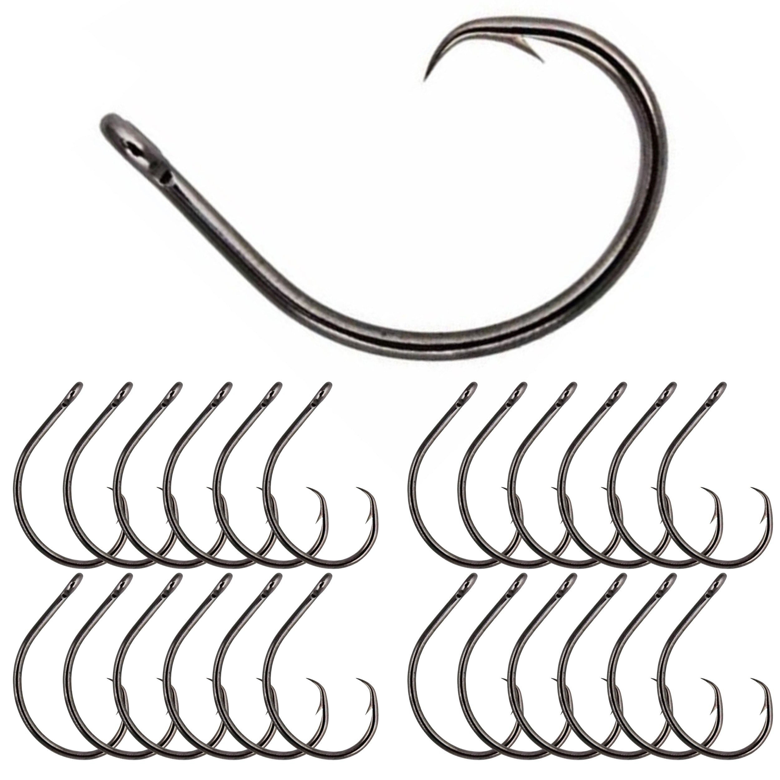 Reaction Tackle Premium Circle Hooks-25 Pack | Reaction Tackle