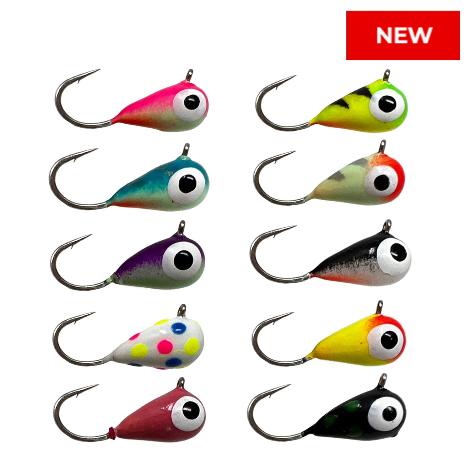 Reaction Tackle Ice Fishing Jigs
