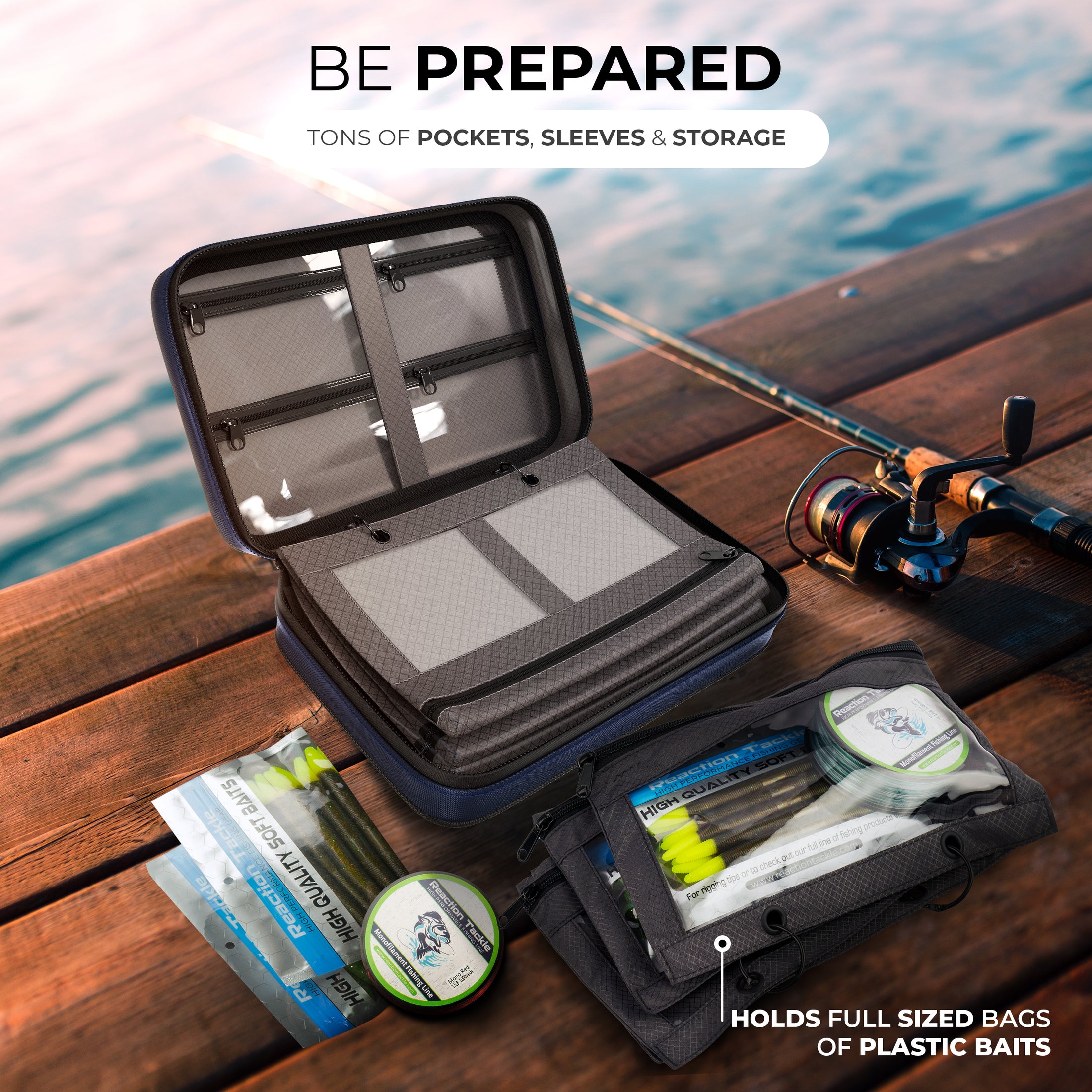 Reaction Tackle Deluxe Bait Binder and Tackle Storage | Reaction Tackle